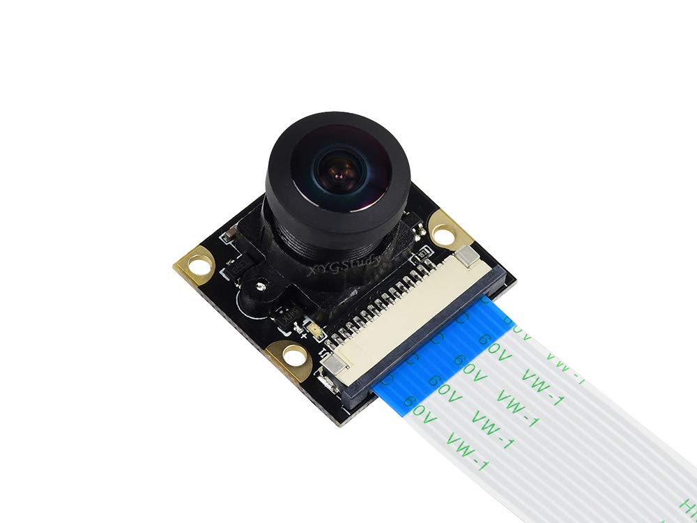 RPi Camera (G) for Raspberry Pi Model B B+ A+ 4 3 2 1 Camera Module OV5647 Sensor Fisheye Lens Wider Field of View 1080p @XYGStudy