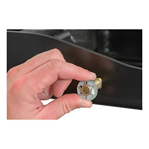 CURT 60611 Double Lock EZr Gooseneck Hitch with 2-5/16-Inch Flip-and-Store Ball, 30,000 lbs