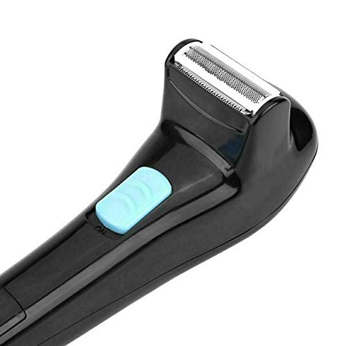 SH-RuiDu Back Hair Shaver, Mens Electric Do-it-Yourself Long Handle Back Hair Shaver, 180 Degrees Foldable & Cordless Design for Men Shaving Groomer Trimmer