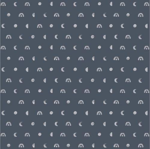 Toki Mats | Organic Standard Play Mat 40 Inches x 40 Inches | Celestial |Padded Play Mat with Included Cotton Removable Washable Cover