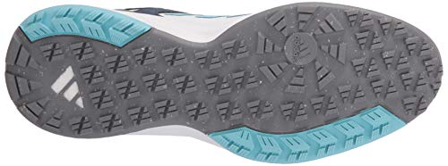 Adidas Women's Golf Shoe, White/Hazy Sky/Crew Navy, 6