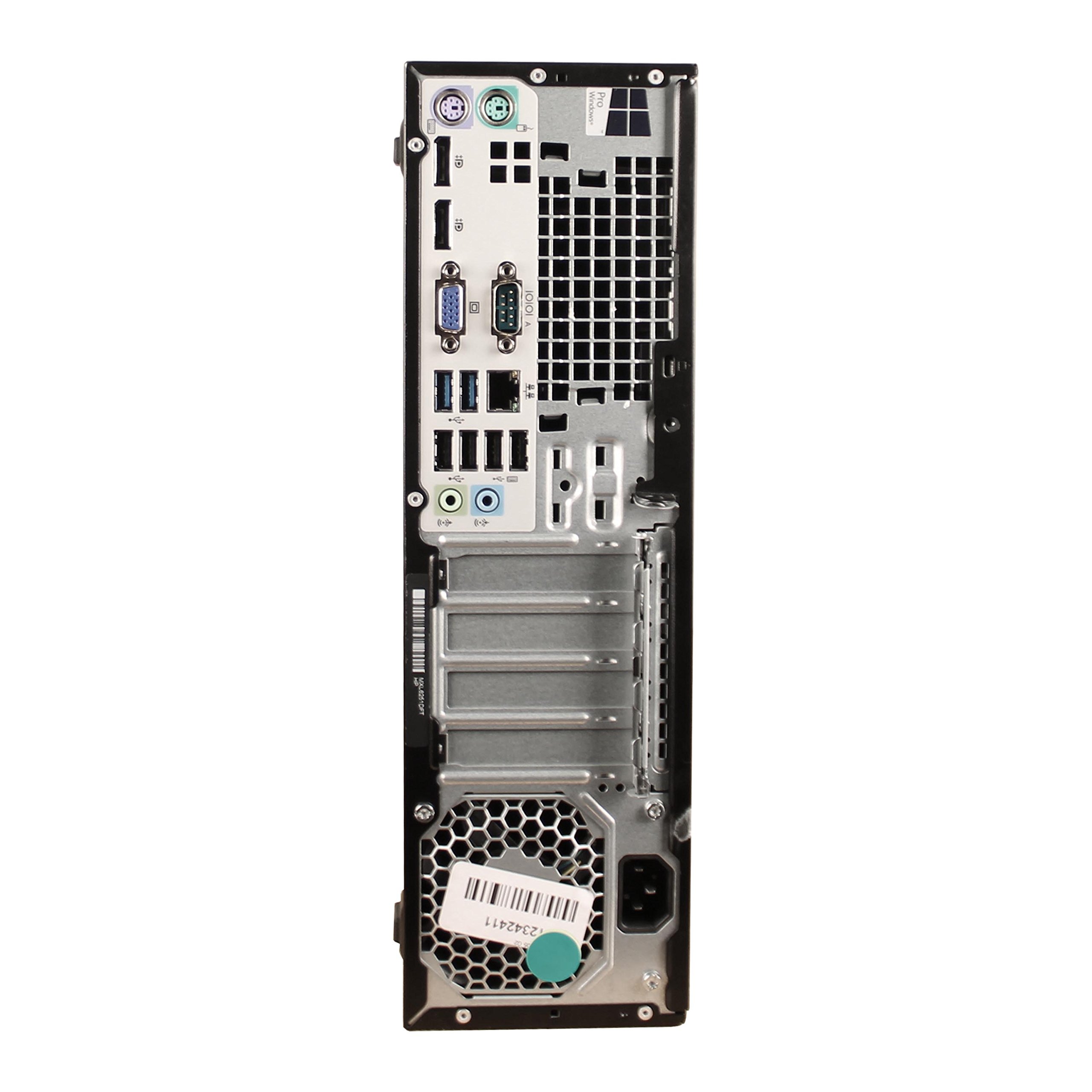 HP EliteDesk 705 G2 Small Form Factor PC, AMD A8 PRO-8650B up to 3.9 GHz, 16GB DDR3, 1TB SSD, WiFi, BT 4.0, DVDRW, VGA, DP, Windows 10 64-Multi-Language Support English/Spanish/French (Renewed)