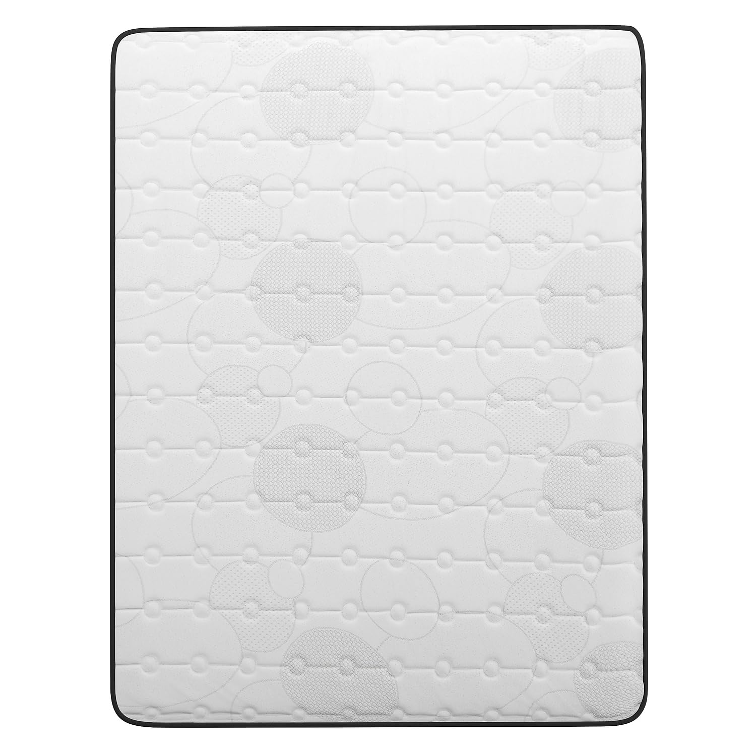 Flash Furniture Capri Comfortable Sleep 13" Euro Pillow Top Hybrid Pocket Spring and Foam Mattress in a Box, Foam and Spring Hybrid Mattress, Queen