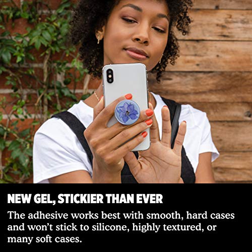 PopSockets Phone Grip with Expanding Kickstand, PopSockets for Phone - Larkspur Purple
