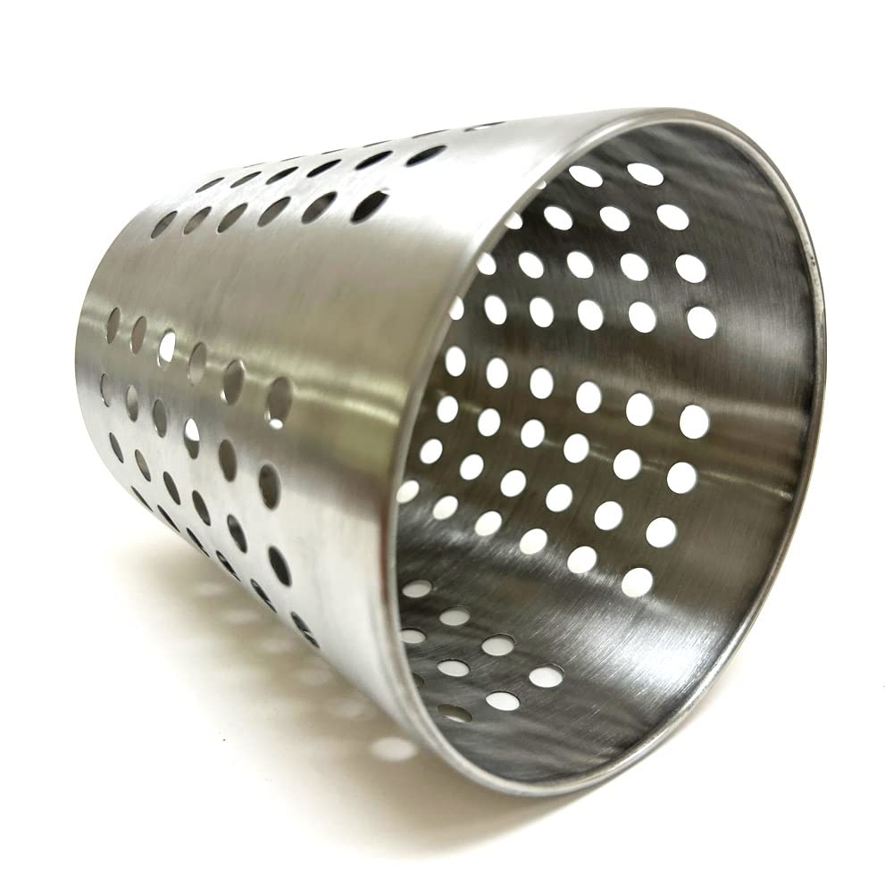 4 Set Stainless Steel Cups Kitchen Utensil Holder Utility Silverware Caddy Home 4 Kitchen Utensil Holder Utility Sturdy Stainless Steel Silverware Holder Home Office Sink Caddy Organizer Cutlery