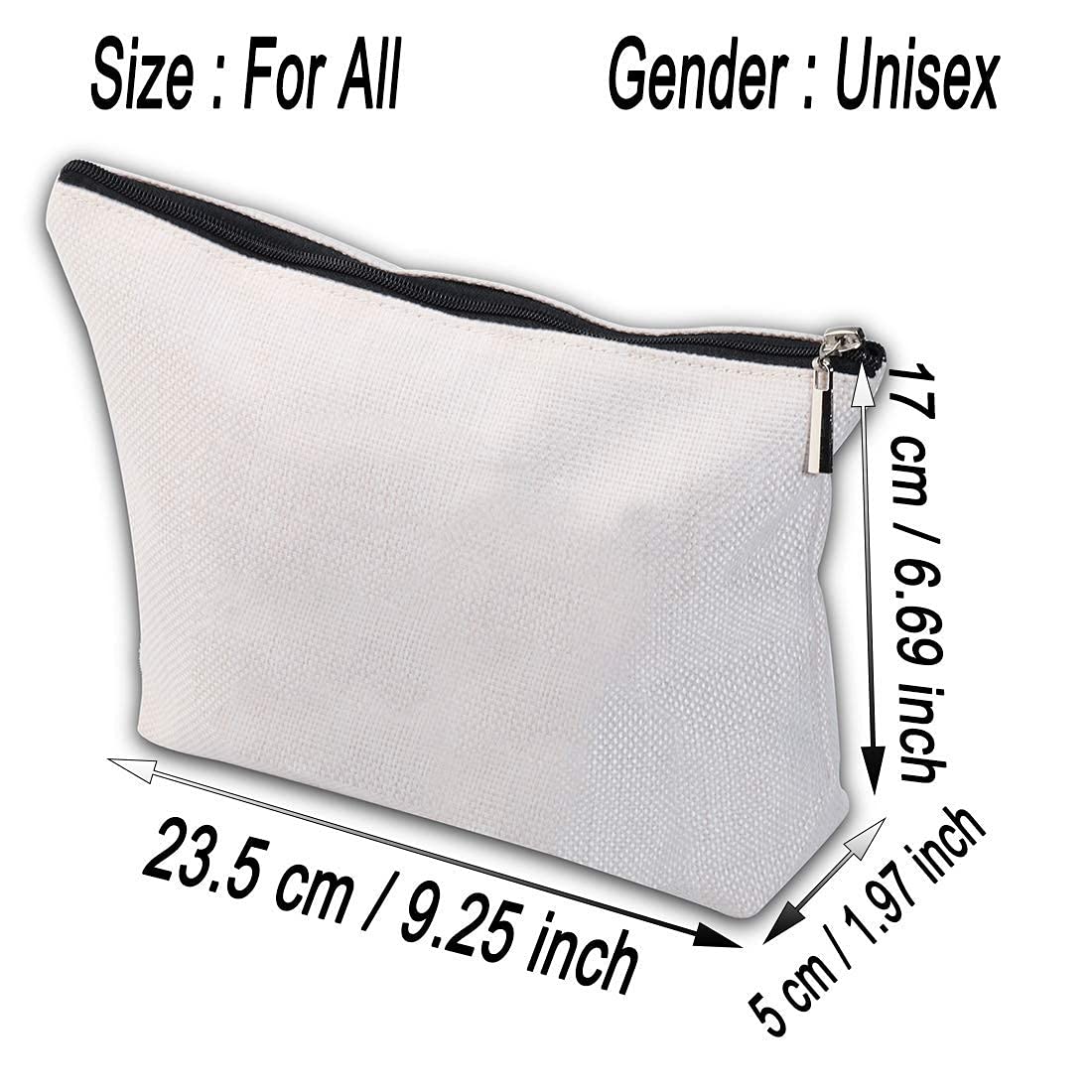Junior Bridesmaid Gift Junior Bridesmaid Makeup Bag Cosmetic Bag Bridal Party Gifts (Junior Bridesmaid Bag)