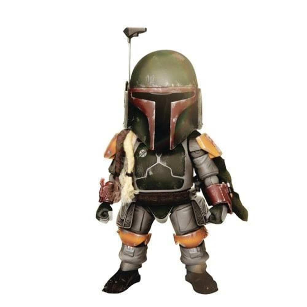 Beast Kingdom Star Wars: Return of The Jedi: Boba Fett EAA-027 Egg Attack Action Figure, Multicolor