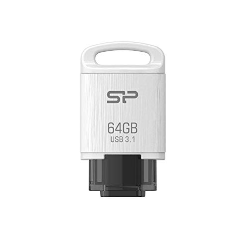 Silicone Power SP064GBUC3C10V1W USB Memory Type-C 64GB USB 3.1 (Gen1) White