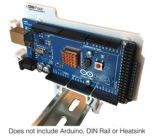 DIN Rail Mount for Arduino UNO/Mega (3-Pack)