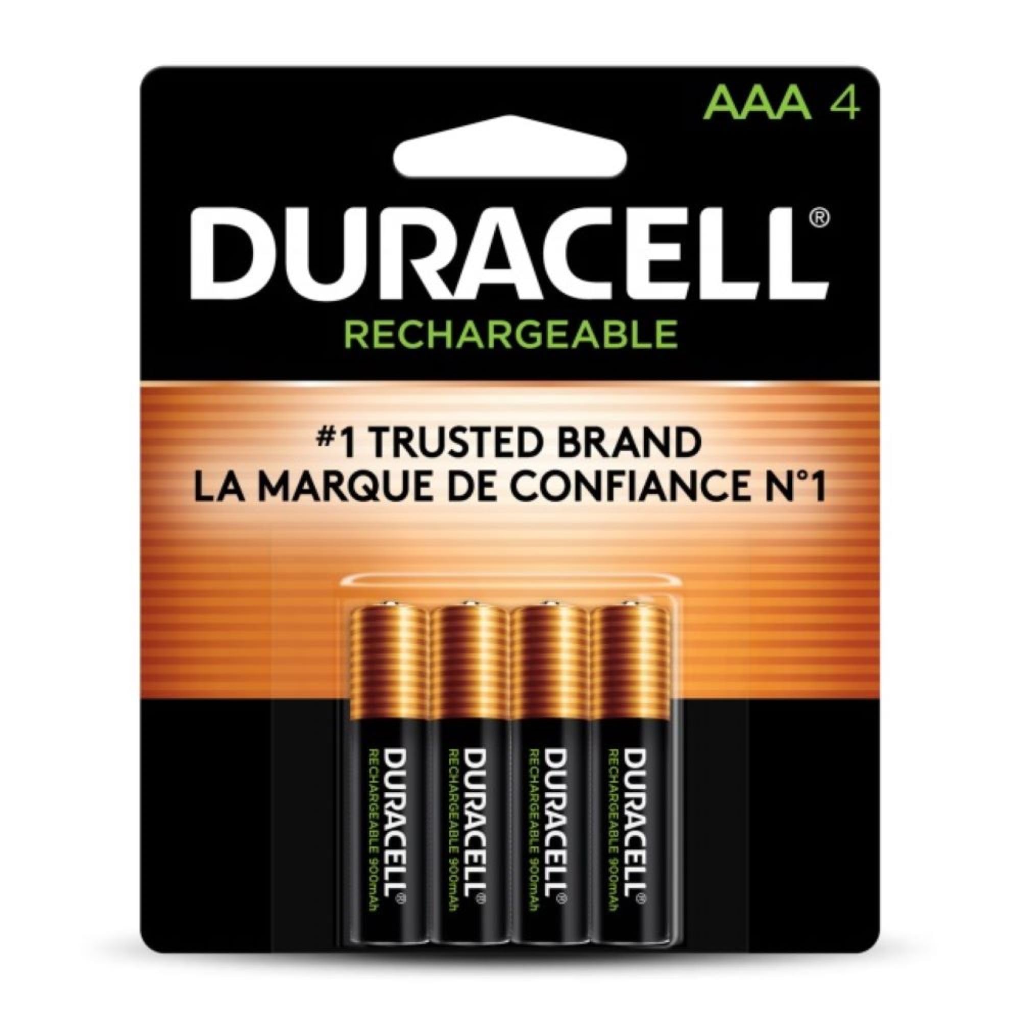 Duracell Precharged Recharg. Battery,AAA (Pack of 2)