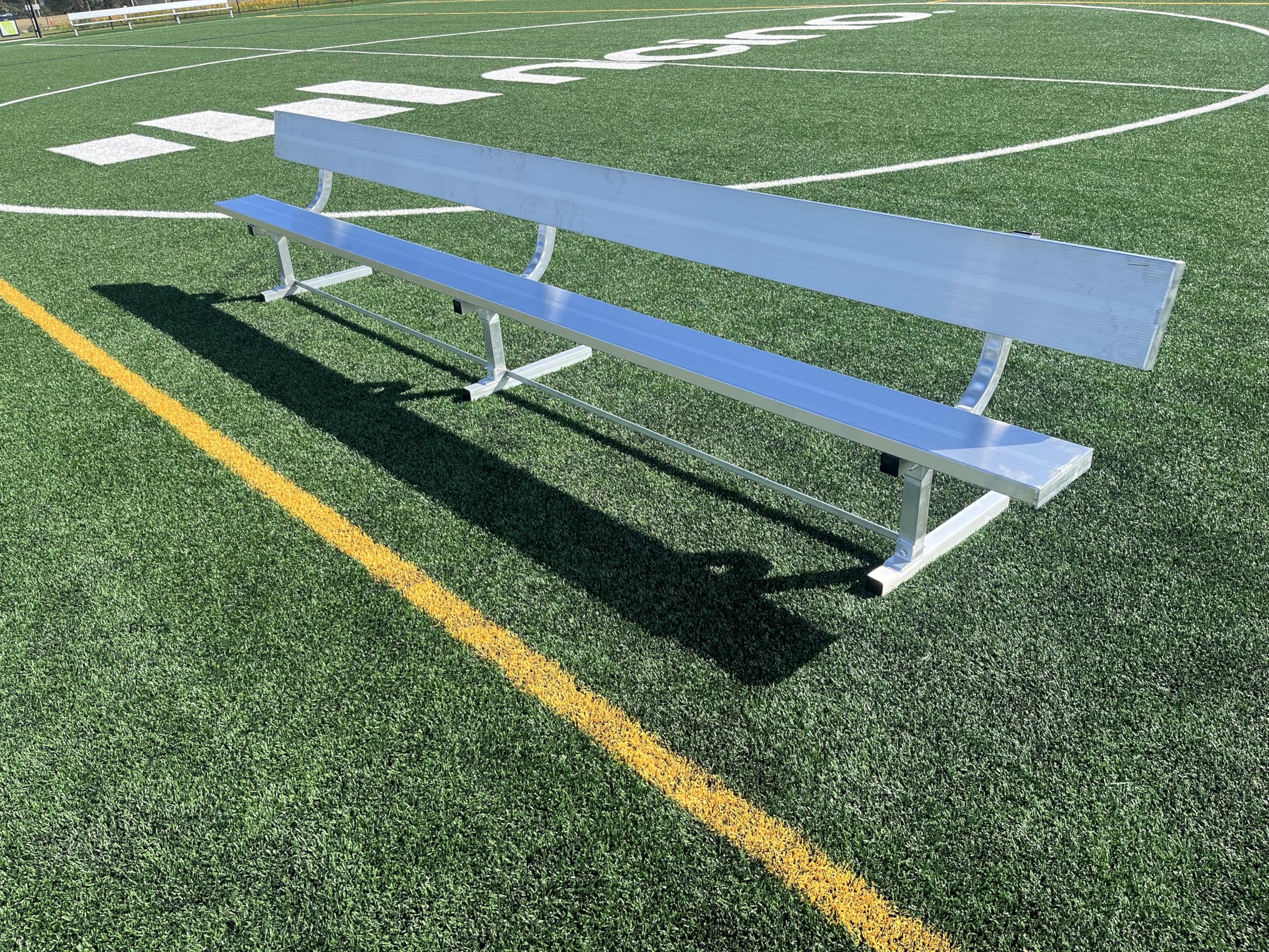 PEVO Team Bench with Backrest - 15'