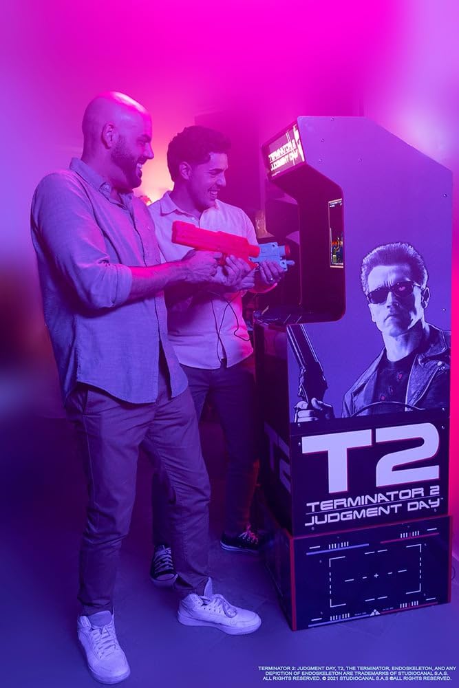 Arcade1UP Terminator 2™ Arcade Cabinet with Riser Black, Black, One Size
