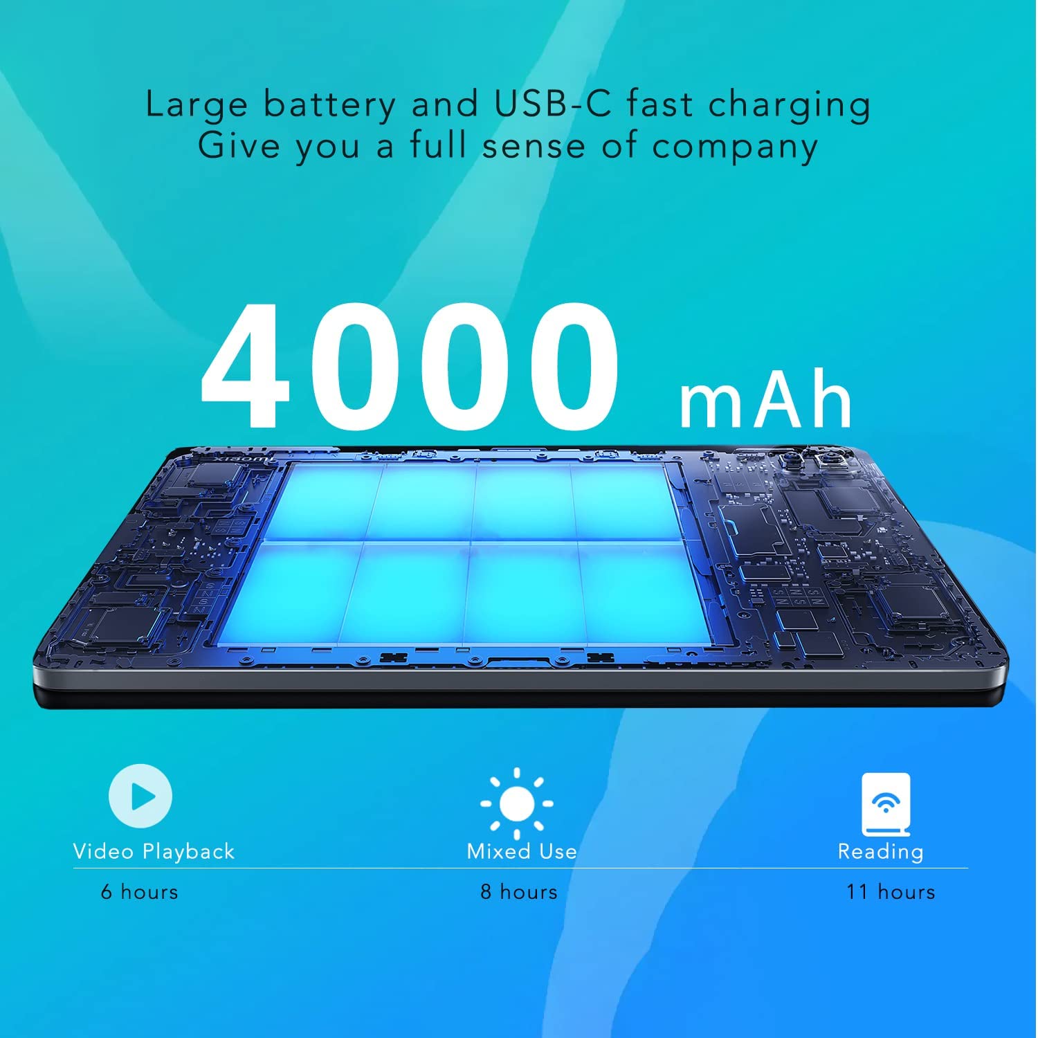 8.9 inch Tablet Computer Windows 11,Mini Laptop with Windows System, Intel N4020 CPU, 4GB RAM+64GB ROMStorage, 2048×1536 FHD Display Tablet PC with Keyboard and Leather Case.