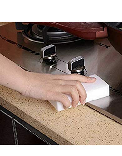 80 PCS Klickpick Home Cleaning Sponge in Bulk White Sponges Melamine Foam Cleaning Pad - Sponges for All Surface β Bathroom, Kitchen, Floor, Baseboard, Wall Cleaner