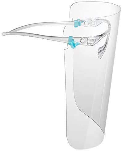 VWMYQ PCS Face Shield Protector, Clear, 2 Sets per Pack