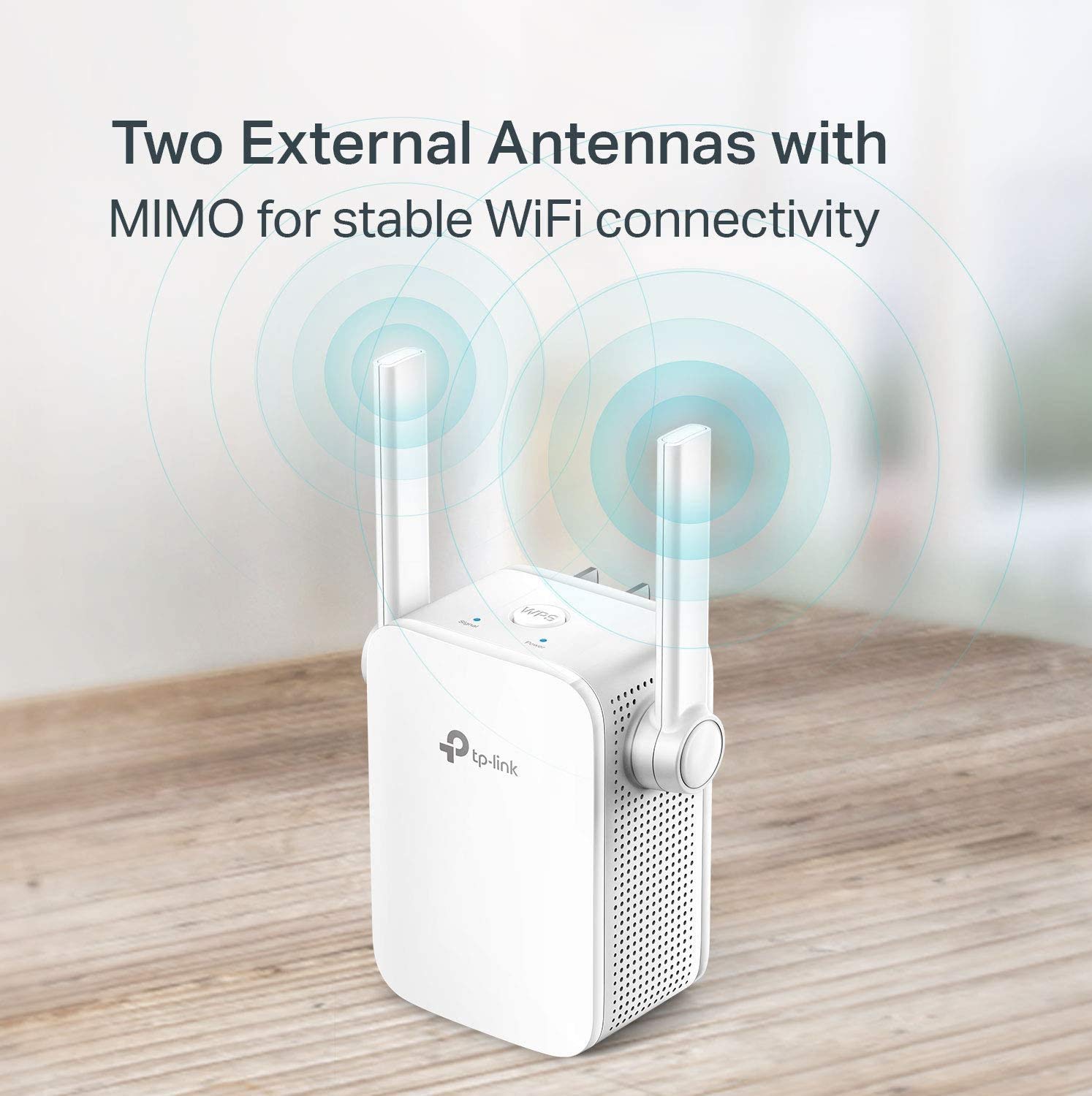 TP-Link N300 WiFi Extender(RE105), WiFi Extenders Signal Booster for Home, Single Band WiFi Range Extender, Internet Booster, Supports Access Point, Wall Plug Design, 2.4Ghz only (Renewed)
