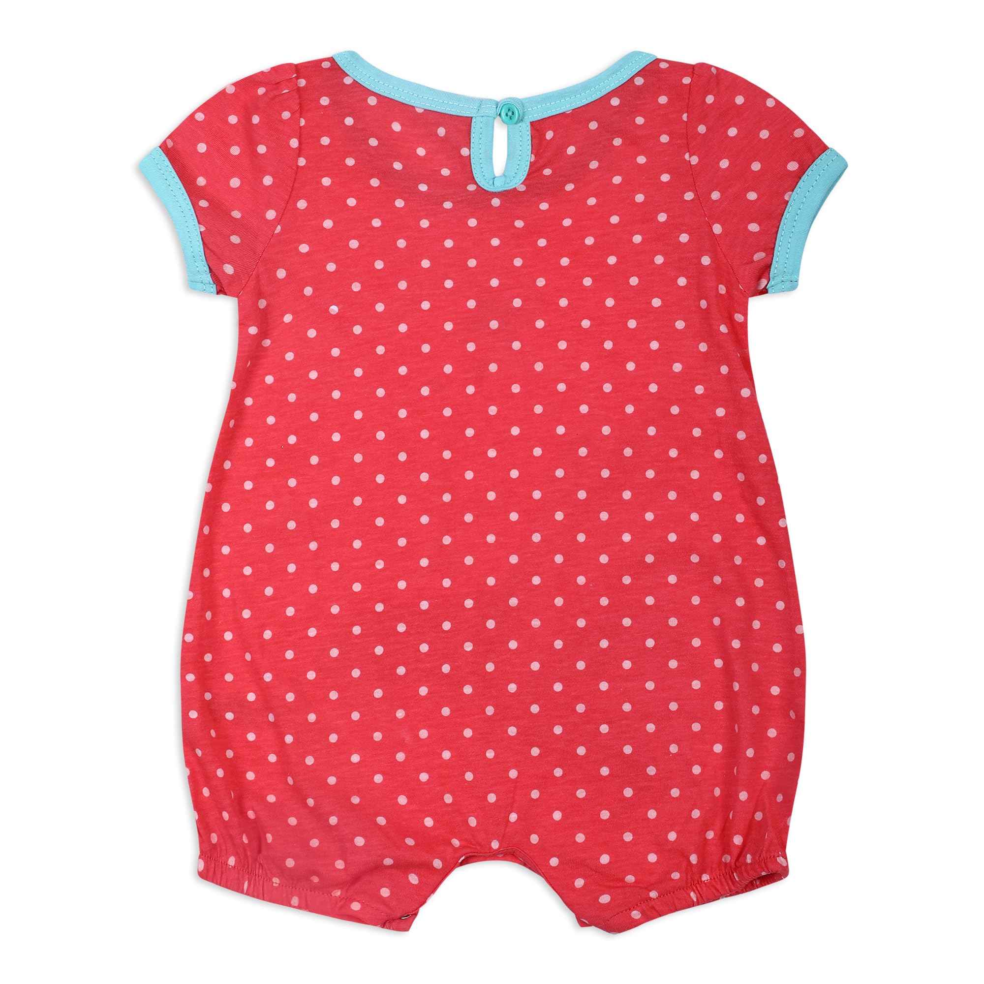 Disney Baby Ariel The Little Mermaid 3 Pack Rompers, Orange, 3-6 Months