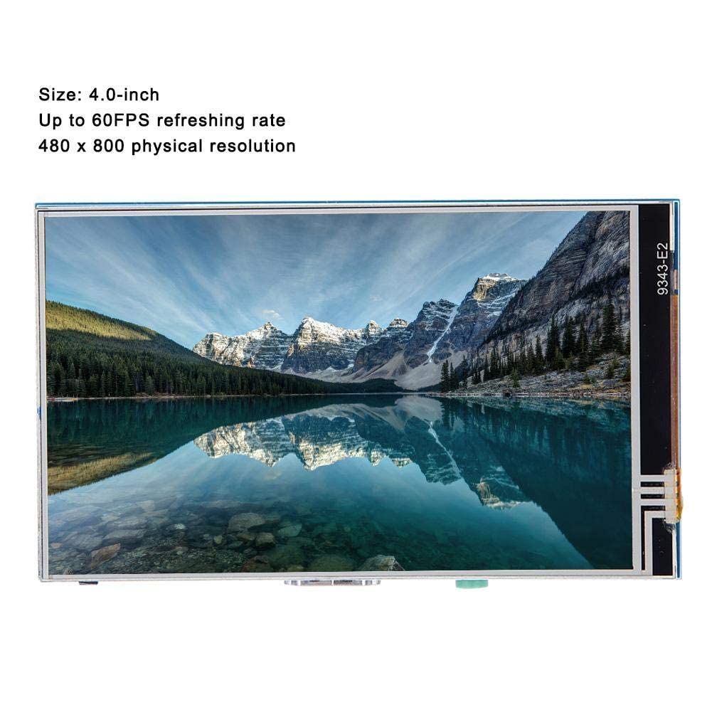 4-Inch LCD display, 3B + 4B Display High Definition Display TFT Touch Screen 800 x 480 IPS Resistive Touch Screen