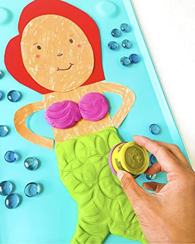 Splattmat Large Premium Silicone Kids Suctioned Placemat, New Sensory Montessori Inspired Food, Snack, Travel, & Arts & Crafts mat