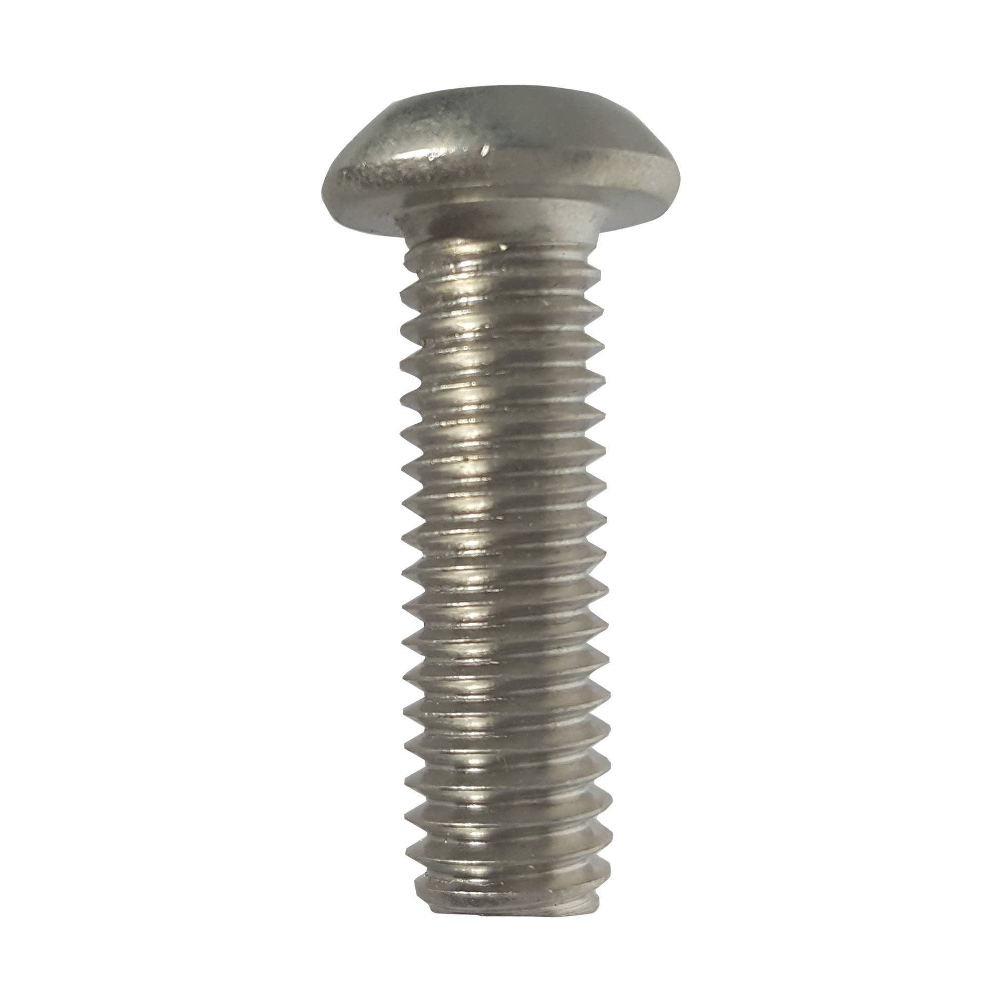 Fastenere Torx Security Machine Screws - 8-32 x 3/8" (25-Pack) Stainless Steel, Tamper-Resistant, Button Head Screws, Bolt Screw for Higher Level of Safety & Theft Prevention