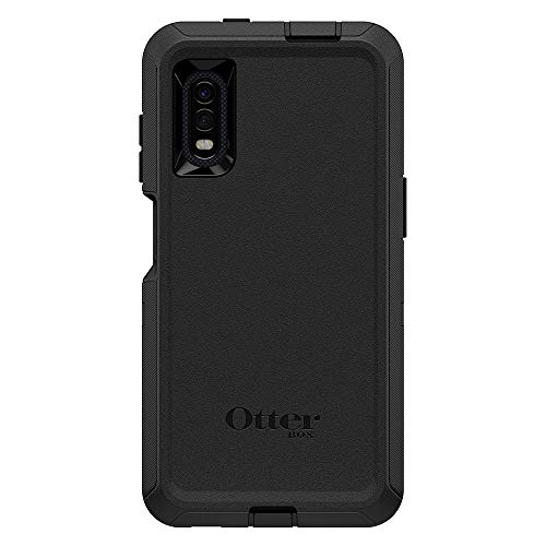 OtterBox Galaxy XCover Pro (Non-retail/Ships in Polybag) Defender Series Case - Non-retail/Ships in Polybag - BLACK, rugged & durable, with port protection, includes holster clip kickstand