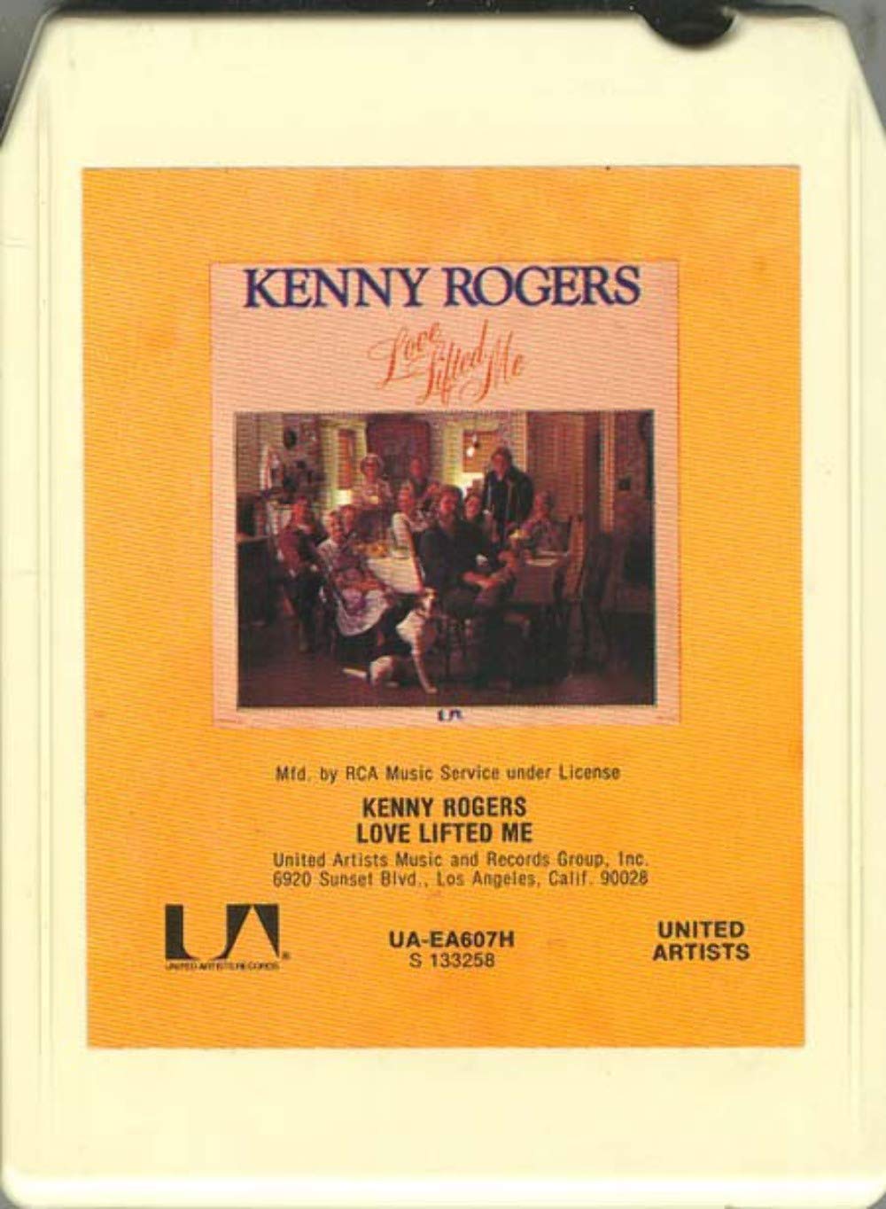 KENNY ROGERS: Love Lifted Me -20243 8 Track Tape