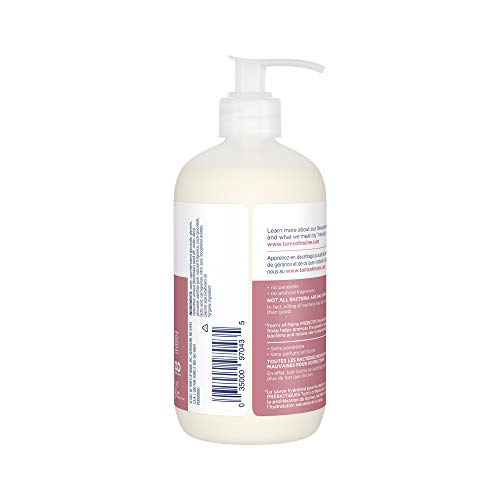 Tom's of Maine Prebiotic Moisturizing Natural Liquid Hand Soap, Soft Rose, 12 oz.