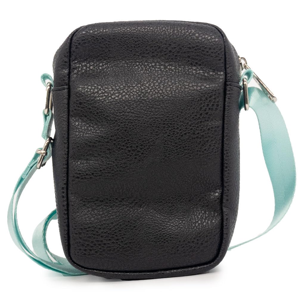 Disney Bag, Crossbody, Pixar, Lightyear Star Command XL 15 Spaceship Schematic, Black, Vegan Leather