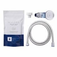 Nagayu C02 pet Skin Therapy Starter kit Includes 10 Tablets, Hose, Professional Shower Head, and Adaptor. Great for Pets with Itchy Skin, Allergies, Oily Coat and Skin (Original Tablets)