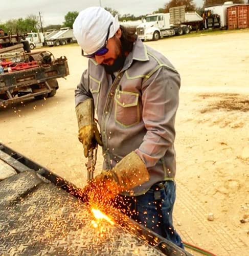 Western Welder Outfitting - Stick Welding Gloves | Heat-Resistant, Gloves (Medium)