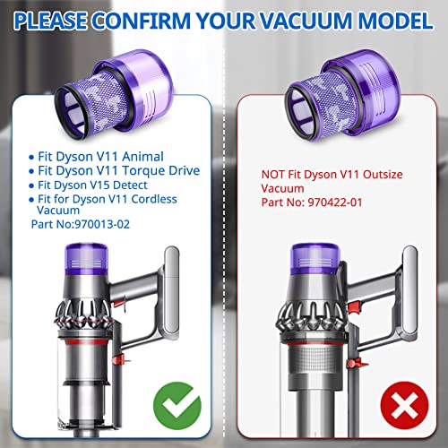 4 Pack Replacement for V11 Cordless Vacuum