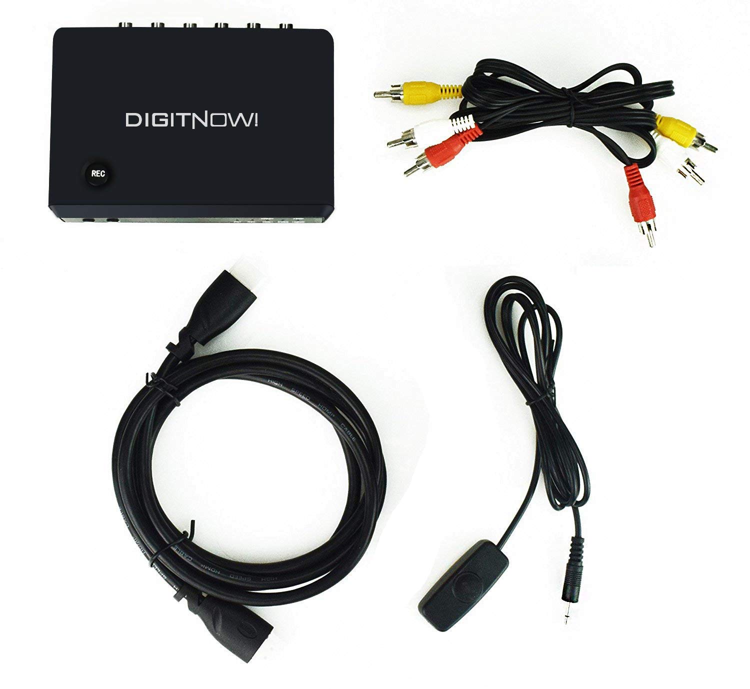 DIGITNOW Video Capture Card Audio capture card Video USB Converter 1080P HDMI Video Vhs Digital Converter/Recorder for PS4, Xbox One/Xbox 360,LiveTV,PVR DVR
