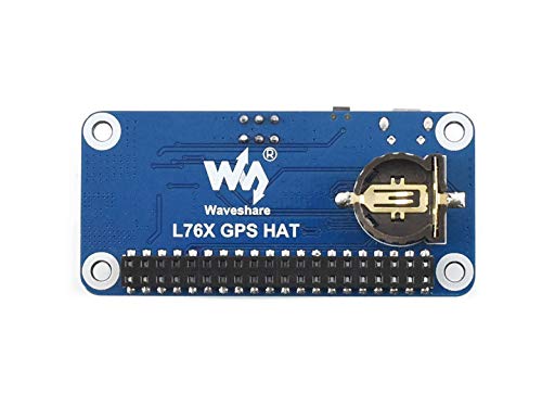 Waveshare L76X Multi-GNSS HAT for Raspberry Pi Jetson Nano Supports Multi-GNSS Systems GPS BDS and QZSS Fast Positioning High Accuracy Low Power Consumption.