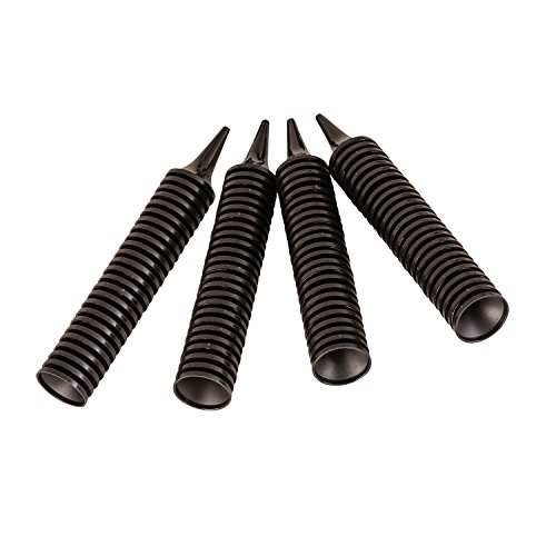 Disposable Ear Specula for KaWe EUROLIGHT C10, EUROLIGHT C30 AND COMBILIGHT C10 Otoscopes, 4 mm, Black, 100 Count