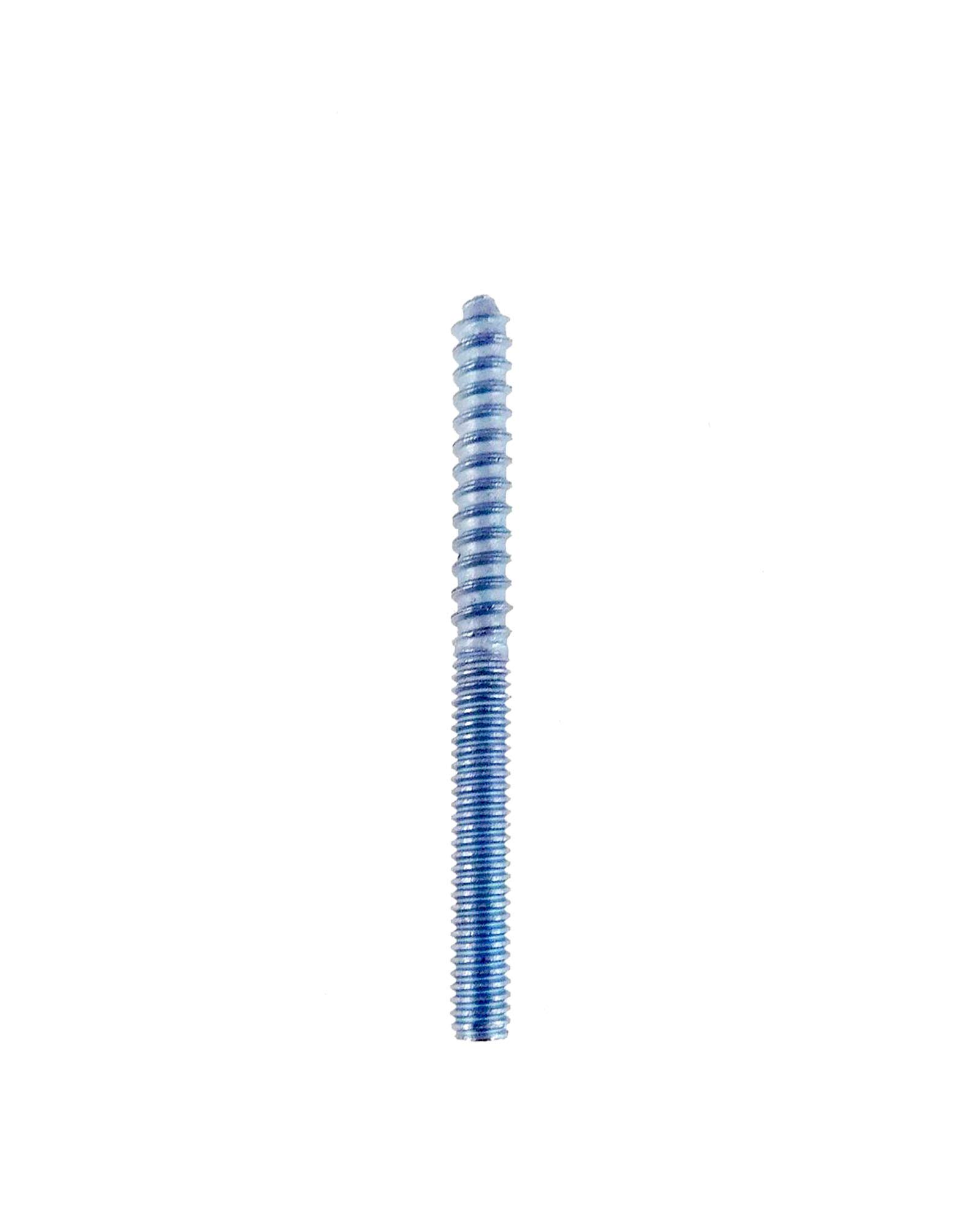 Hanger Bolts 1/4-20 X 3" - Zinc Plated Steel Hanger Bolts - Dowel Screw Double Ended Threaded Bolts Woodworking Furniture Connector Hanger Bolt Furniture Hanger Bolts (20)