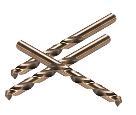 BEILI TOOLS HSS M35 Cobalt Twist Drill Bits, Pack of 5 (12.7mm, 1/2")