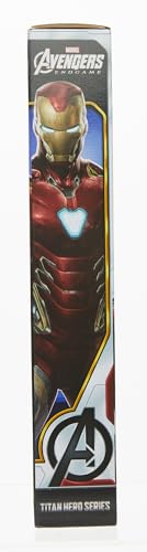 Avengers Marvel Titan Hero Series Collectible 12-Inch Iron Man Action Figure, Toy for Ages 4 and Up
