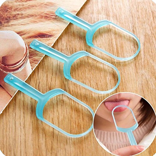 3 Pack Mini Tongue Cleaner Mouth Oral Essential For Every Day Use (3) Pack Tongue Scraper…