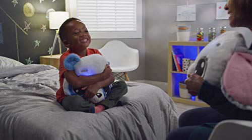 Lullabrites Monkey Pillow- Soothing Plush Animal that Lights Up with Many Colors and Sings Lullabies! A Night Light, and Friend All in One!
