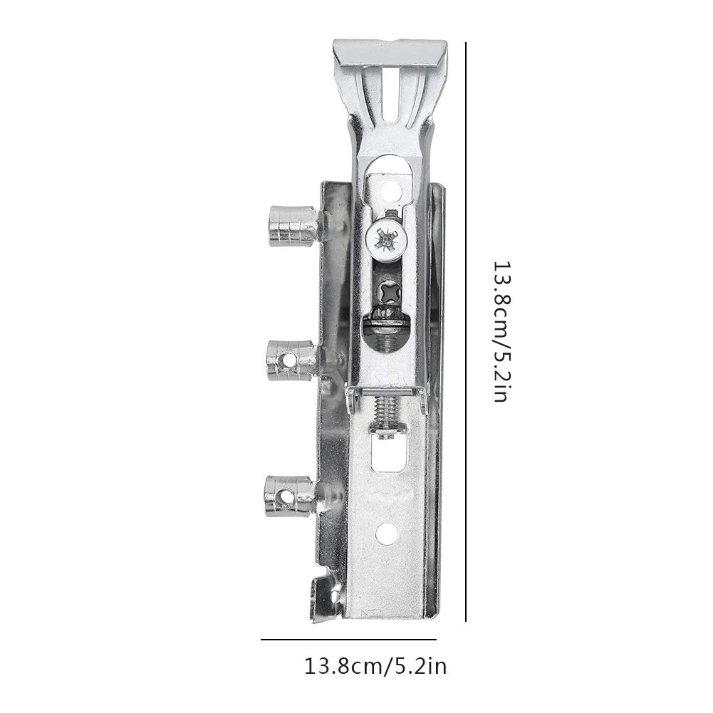 2Pcs Concealed Cabinet Hanger Universal Cupboard Wall Brackets Unit Heavy Duty Kitchen Wall Unit Cabinet Plates for Kitchen Bedroom Dinining Room Study