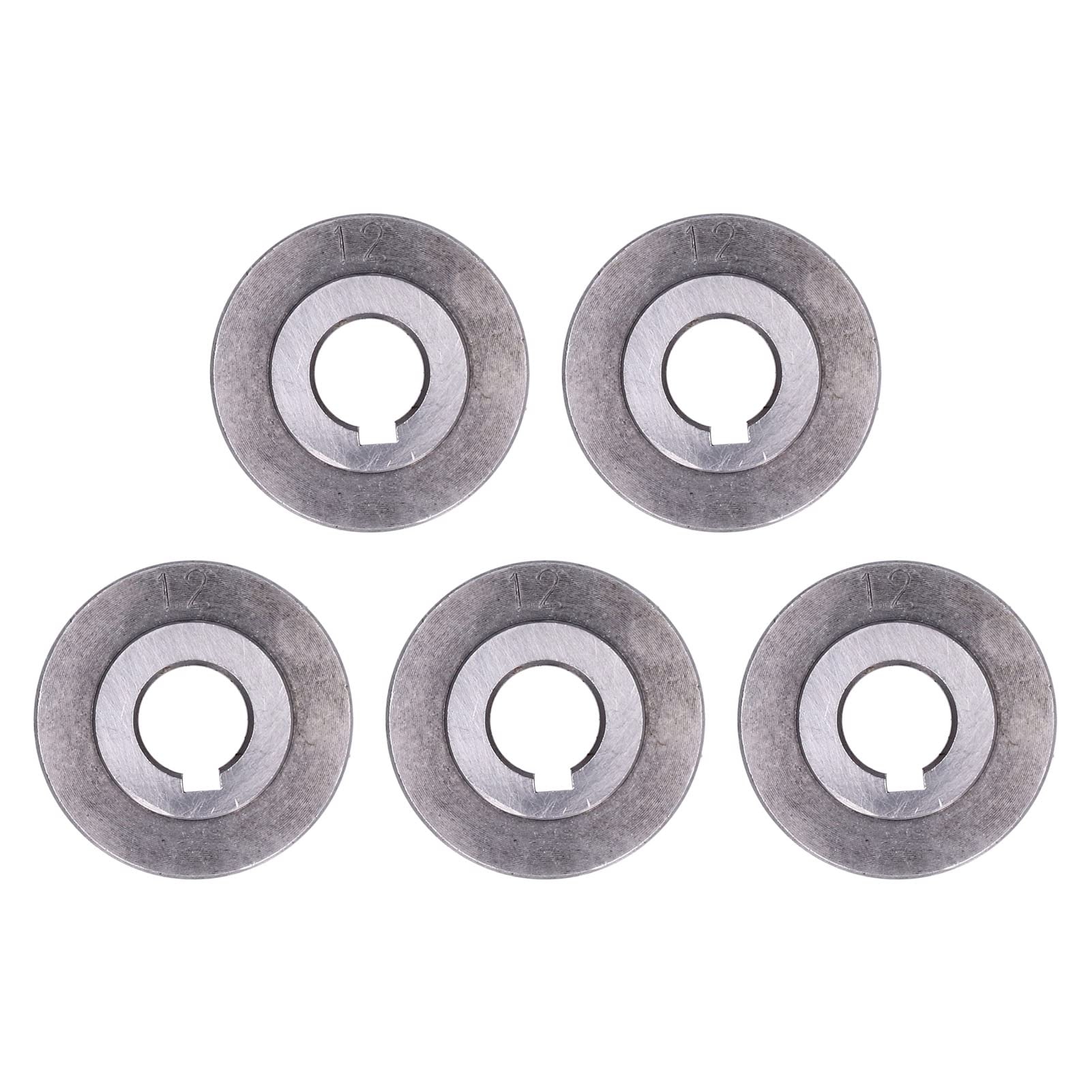 5Pcs Welder Wire Feed Roller 1.2β1.2mm Groove Bearing Steel Wire Feeding Guide Wheel for OTC MIG Welding Machine