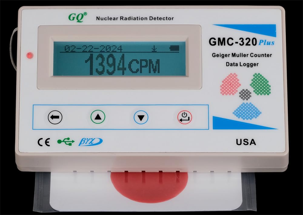 United Nuclear Geiger Counter Test Card