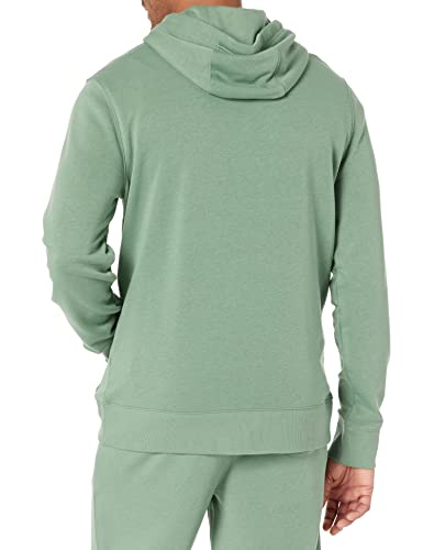 Amazon Essentials Men's Lightweight Long-Sleeve French Terry Hooded Sweatshirt (Available in Big & Tall), Sage Green, Large