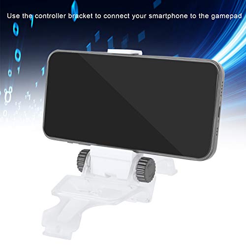 753 Clip Mount for PS5 Controller, Adjustable Phone Controller Mount, Game Machine Gamepad Mobile Phone Holder Support Bracket for PS5 DualSense Controller