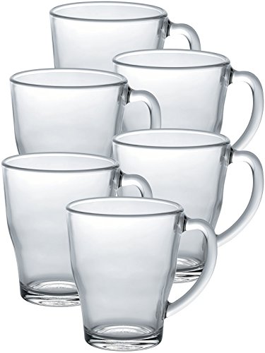 Duralex Glass Cosy Mug - 6 Piece, 12 Ounce