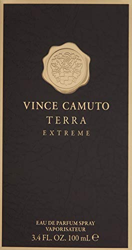 Vince Camuto Terra Extreme Eau de Parfum Spray Cologne for Men, 3.4 Fl Oz