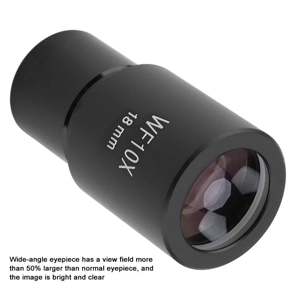 DM-WF001 10X Widefield Eyepiece,Microscope Eyepiece Lens,23.2mm Lens for Compound Biological Microscopes,Industry Microscope