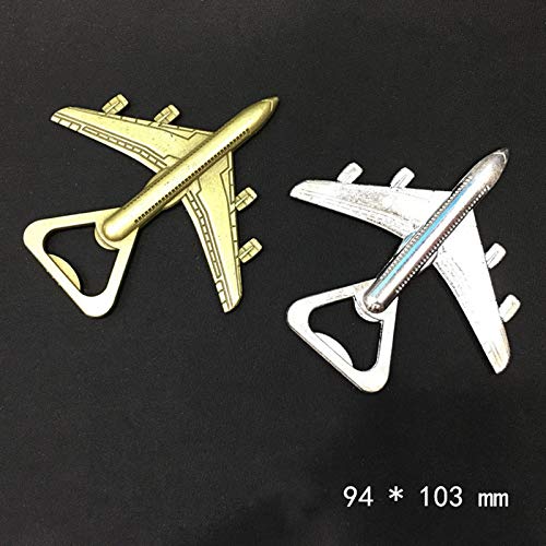 Airplane Bottle Opener Aviation Gifts for Pilot Airplane Decor Birthday Gift for Veteran Plane Beer Bottle Opener