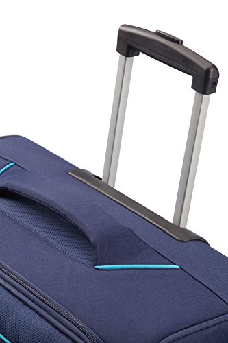 American Tourister Hand Luggage, Blue (Navy), Spinner M (67 cm-66 L)