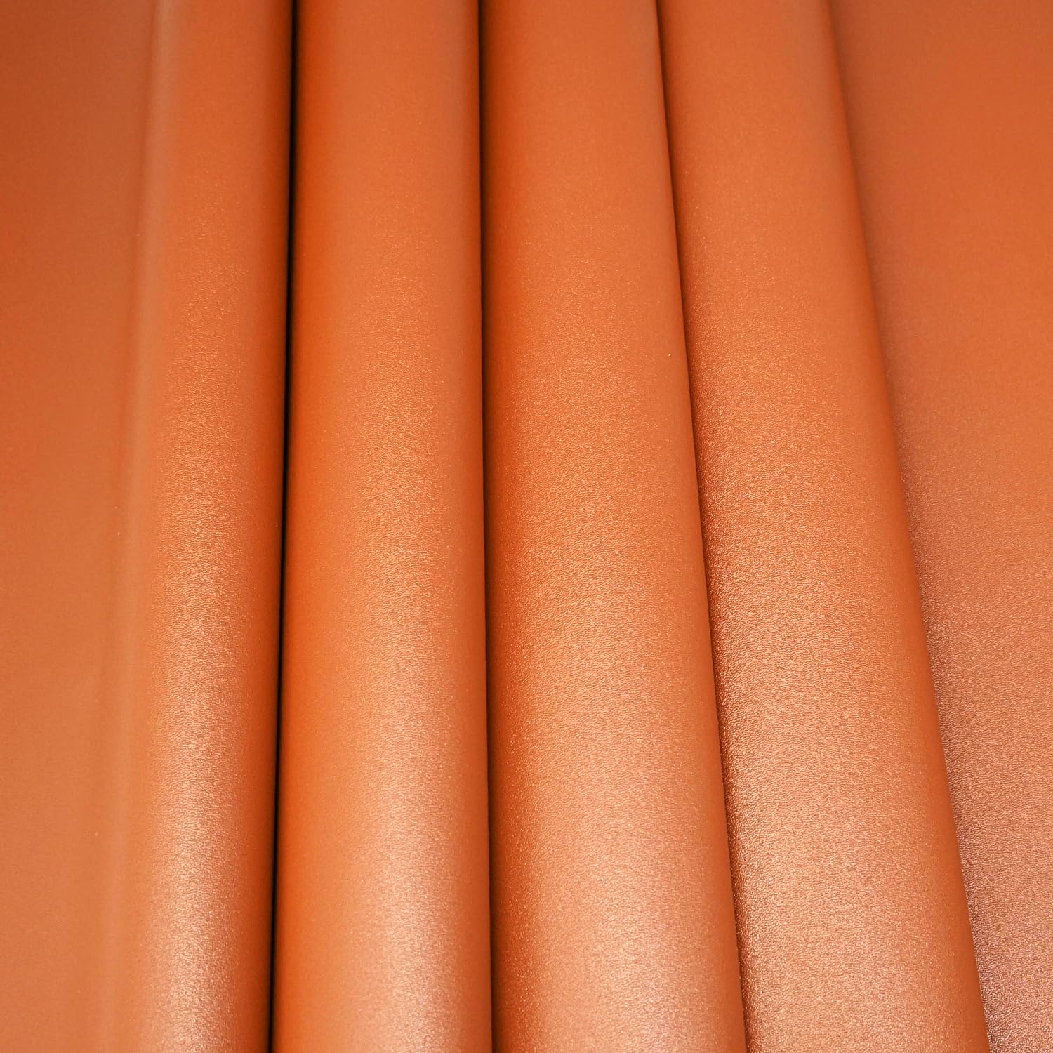 79"x 54"(200cm x 140cm) Faux Leather|Soft Smooth Surface Solid Faux Leather Fabric|1mm Thick Water Proof PU Nappa Leather Fabric for Furniture Decoration, DIY Crafts, Sewing, Etc.(Brown)